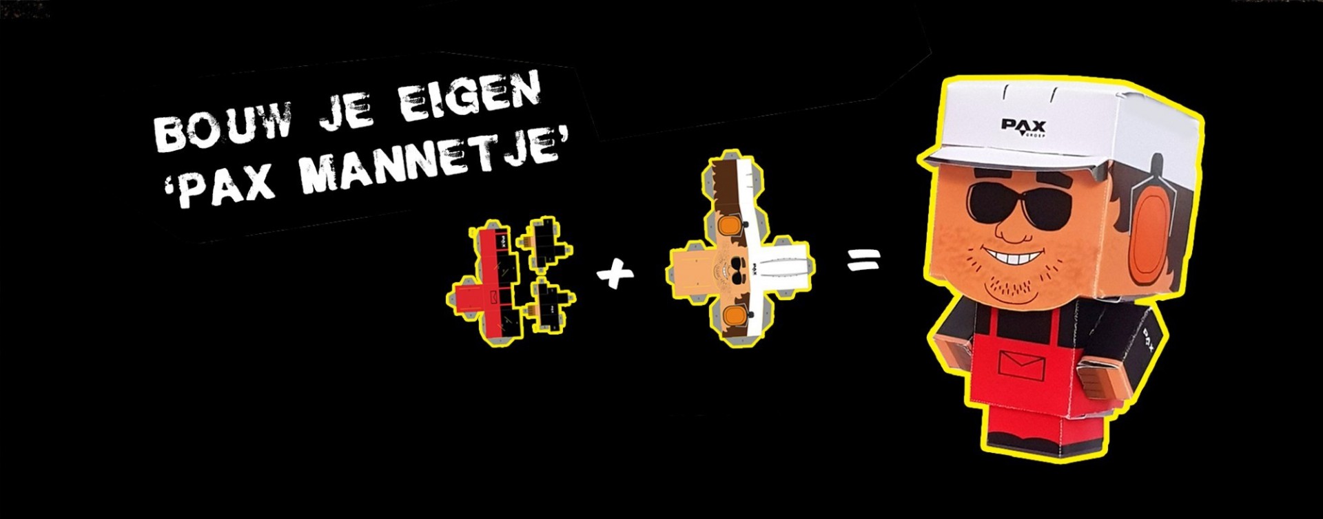 Bouw de PAX-man | PAX Groep